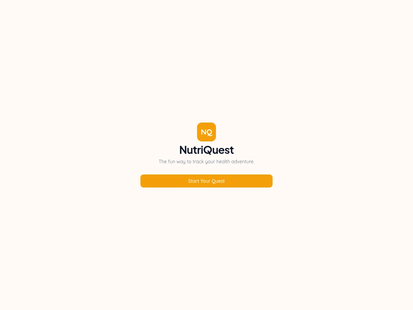 NutriQuest Game