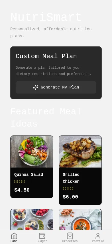 NutriSmart Mobile