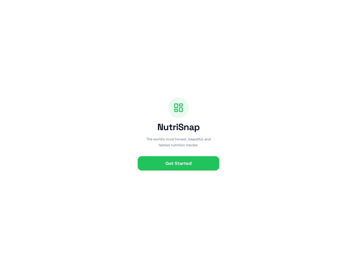 NutriSnap AI Tracker