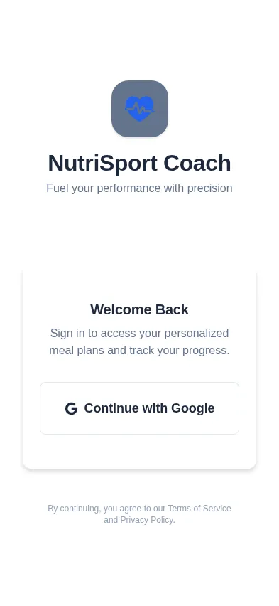 NutriSport Coach