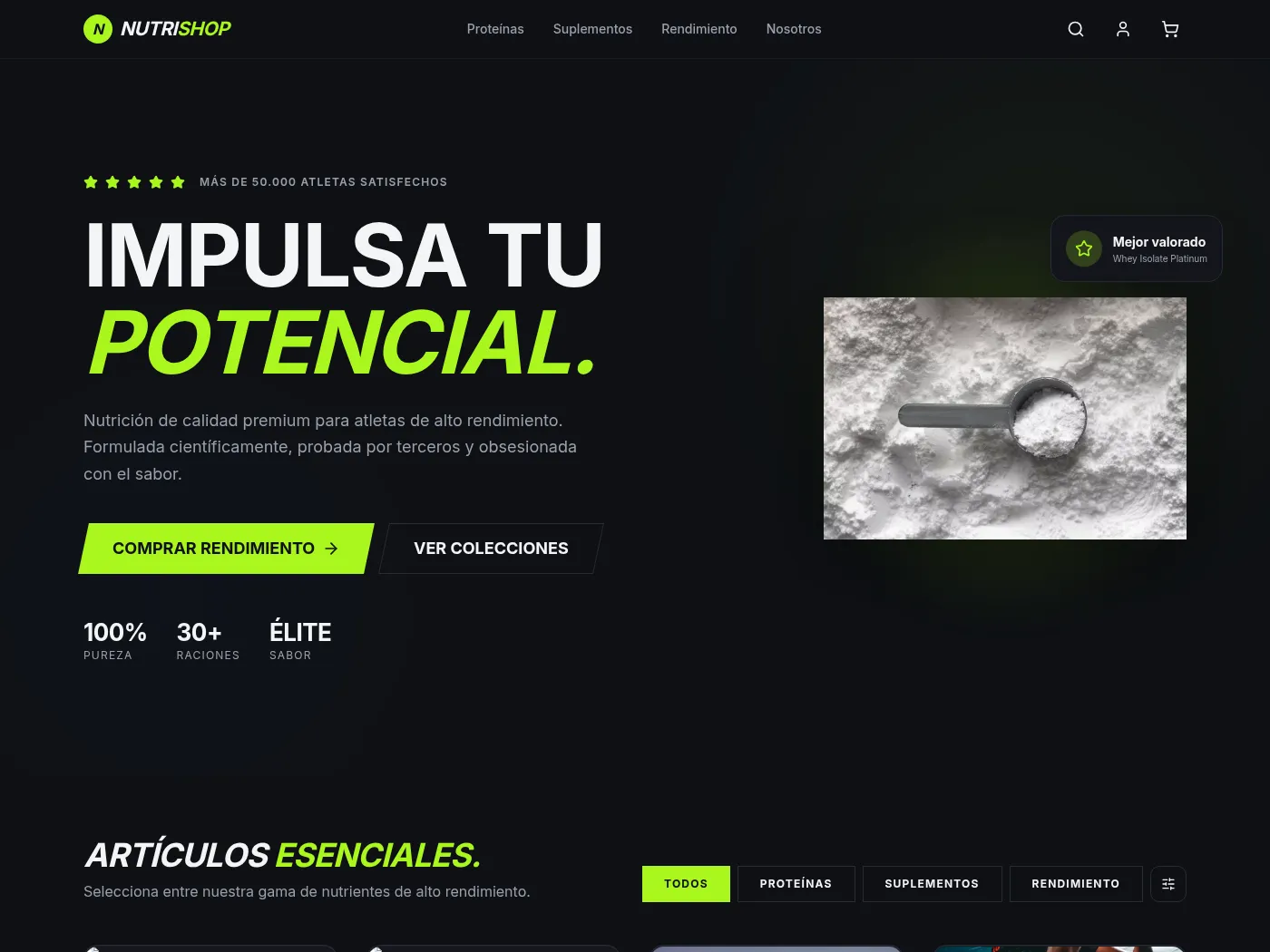 NutriShop Web
