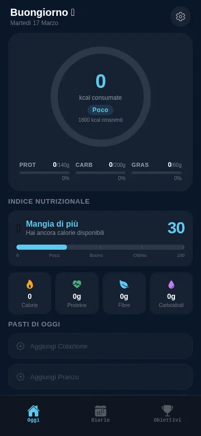 NutriTrack Mobile Coach