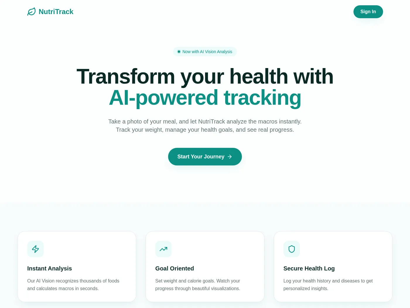 NutriTrack Pro