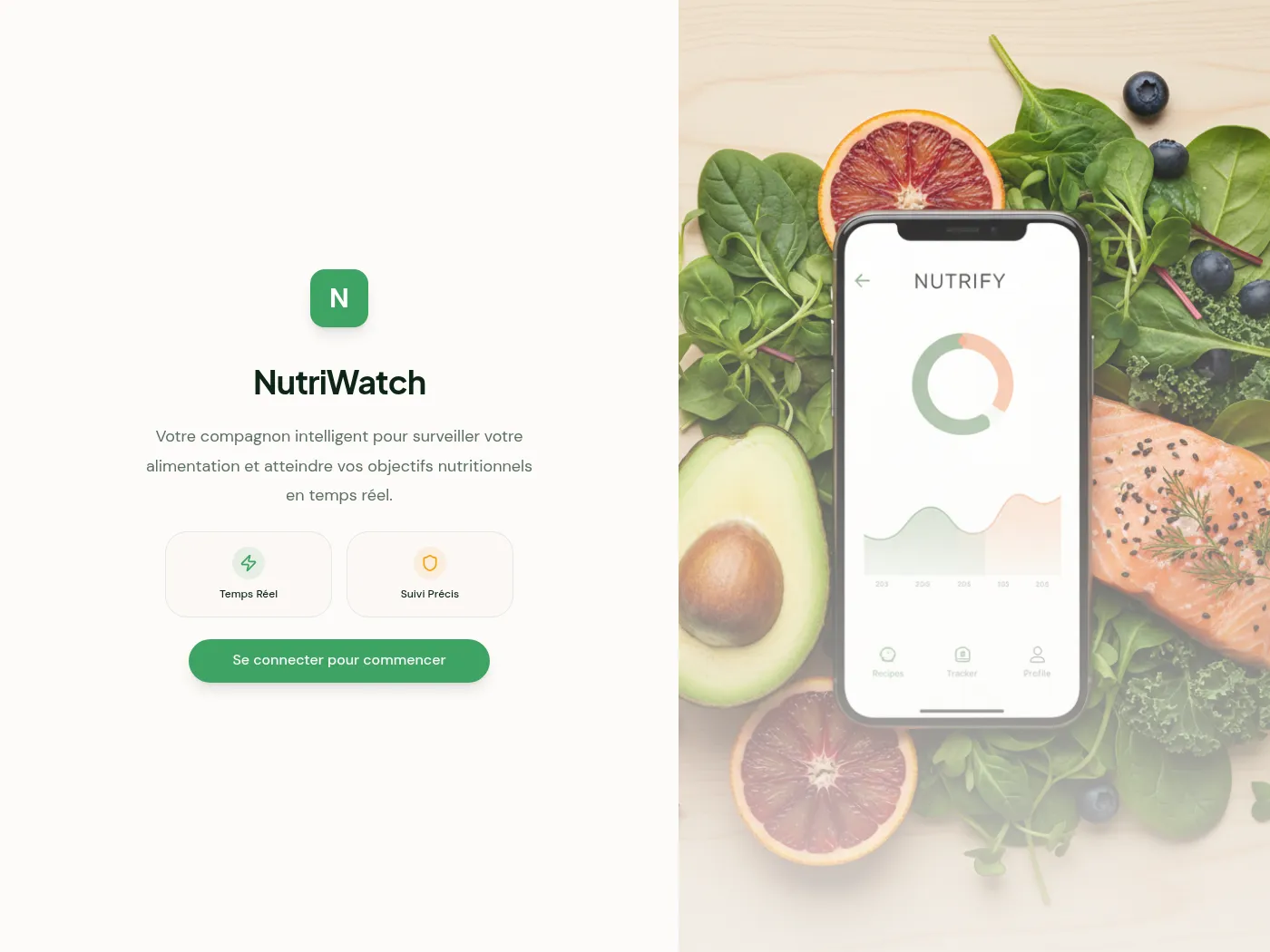 NutriWatch Web Portal