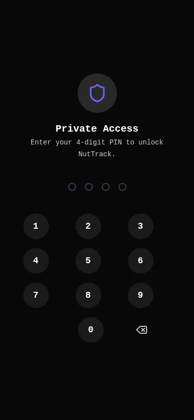 NutTrack Private Tracker