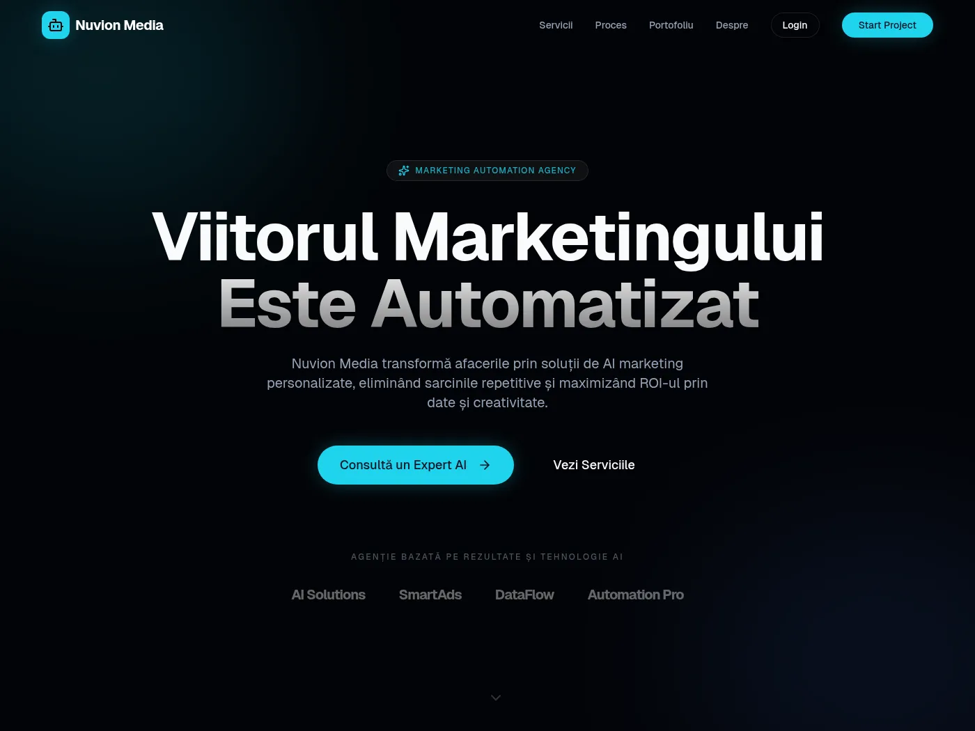 Nuvion Media Site