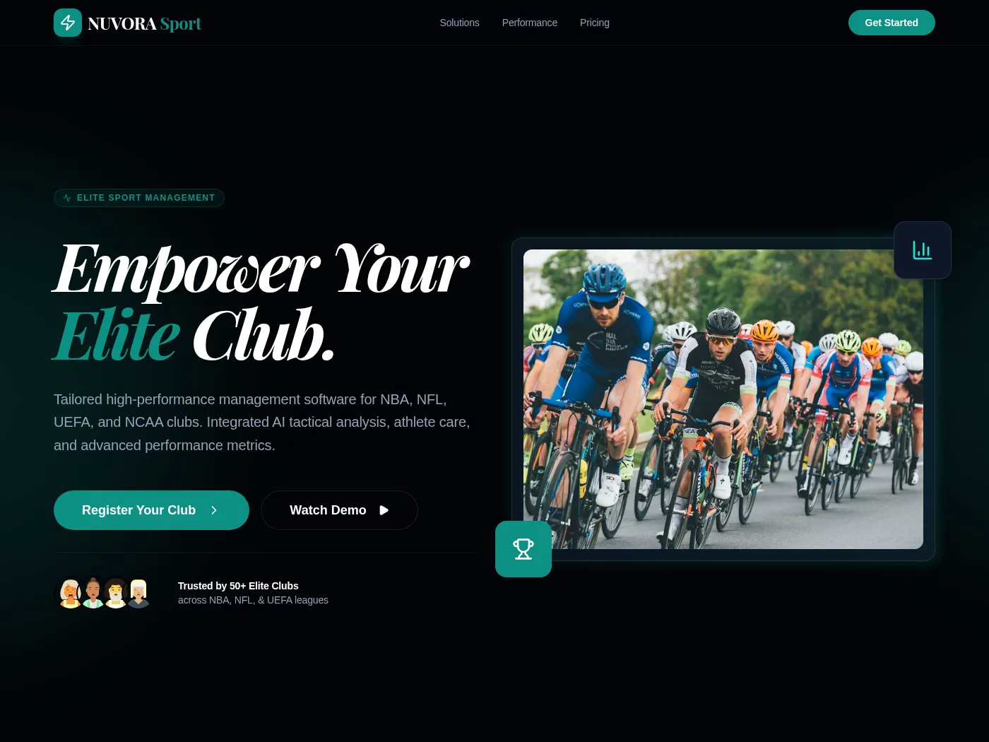 NUVORA Sport Platform