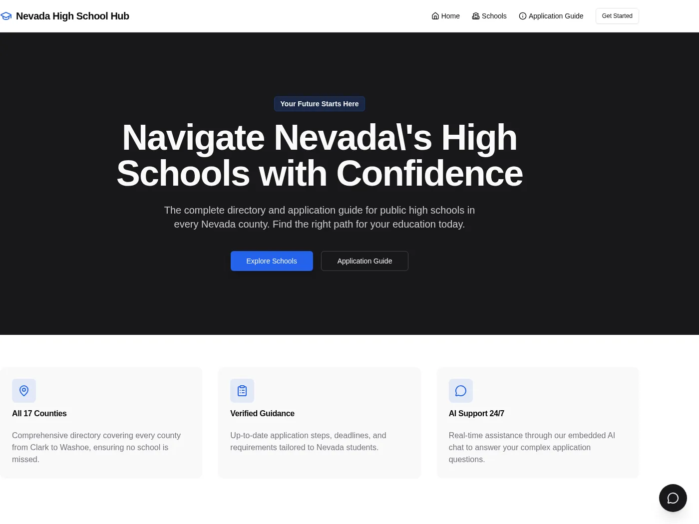 Nevada High School Hub