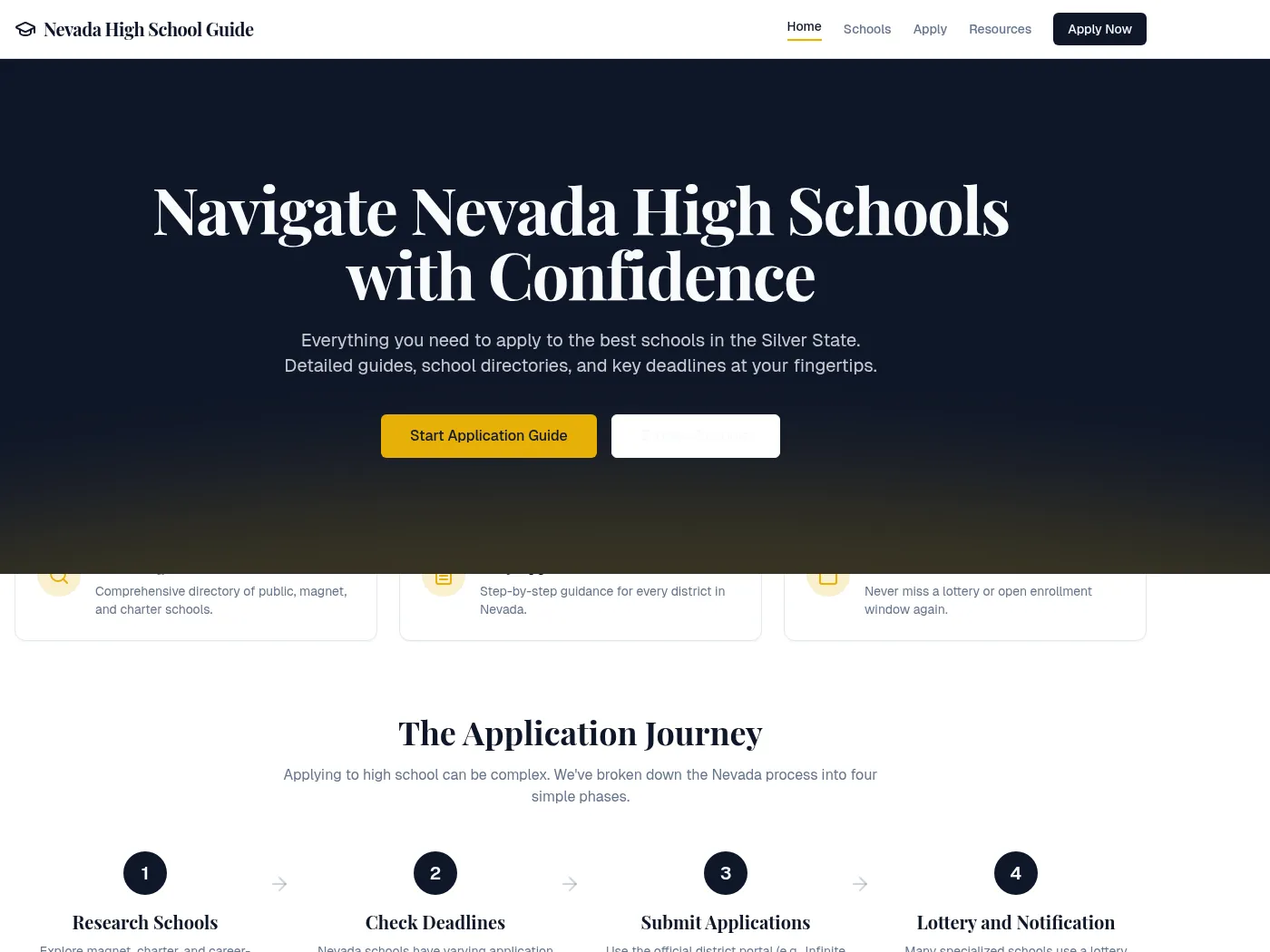 Nevada High School Guide