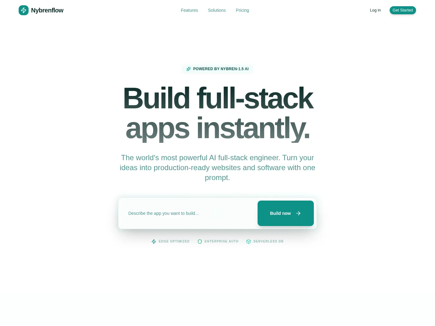 Nybrenflow App Builder