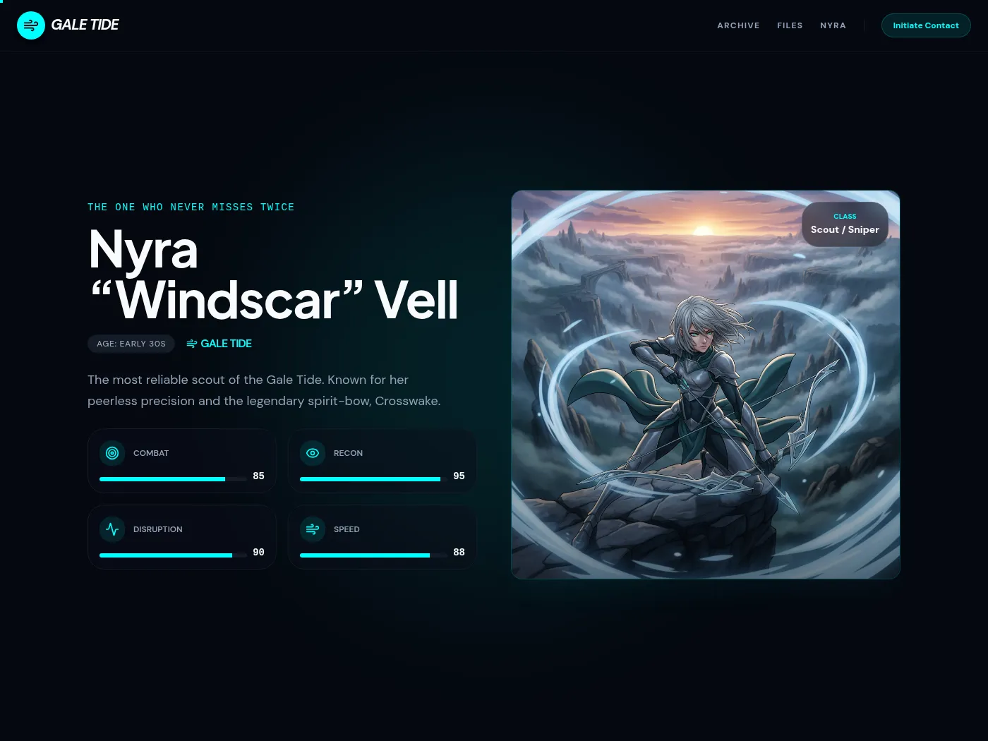 Nyra Windscar Profile