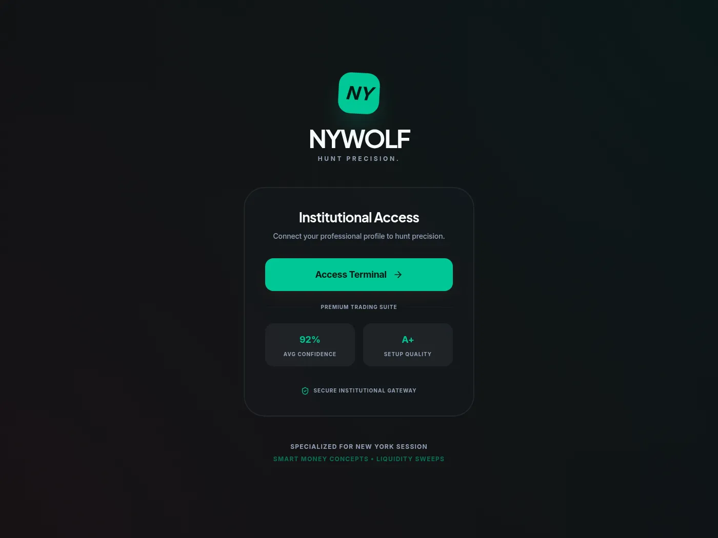 NYWOLF AI Trading Suite