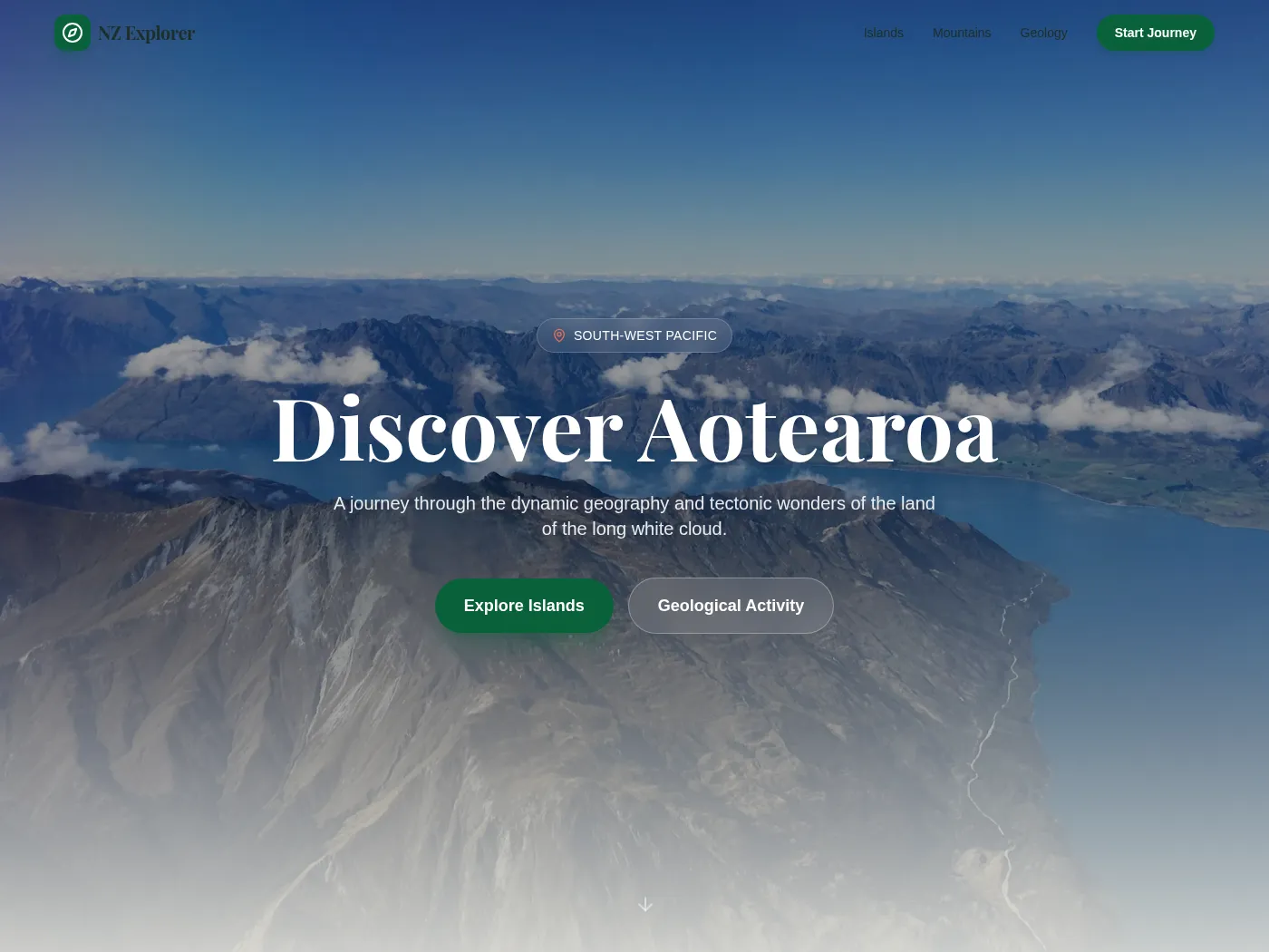 NZ Explorer Web Guide
