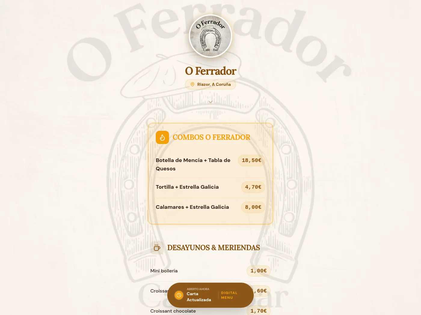 O Ferrador Carta Digital