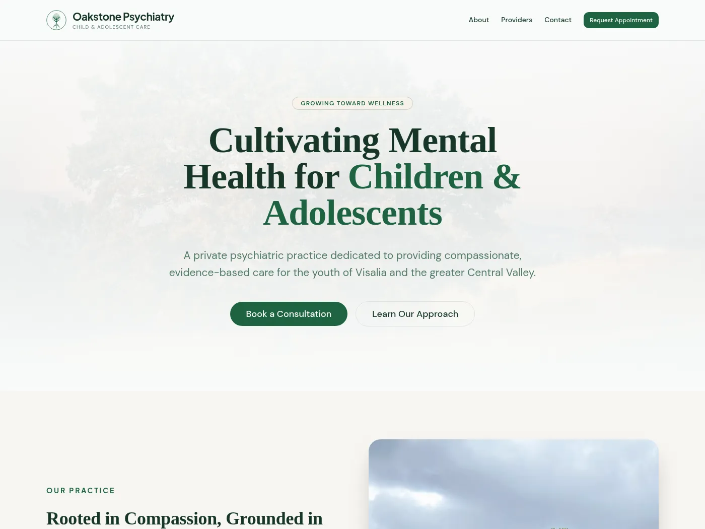 Oakstone Psychiatry Web