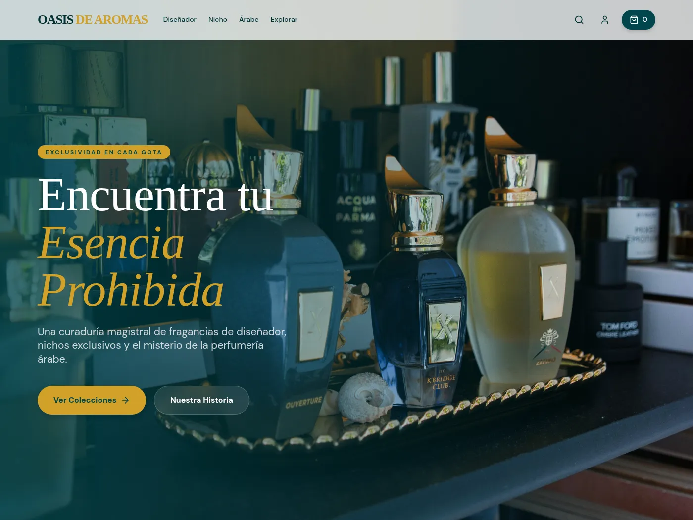 Oasis de Aromas Web