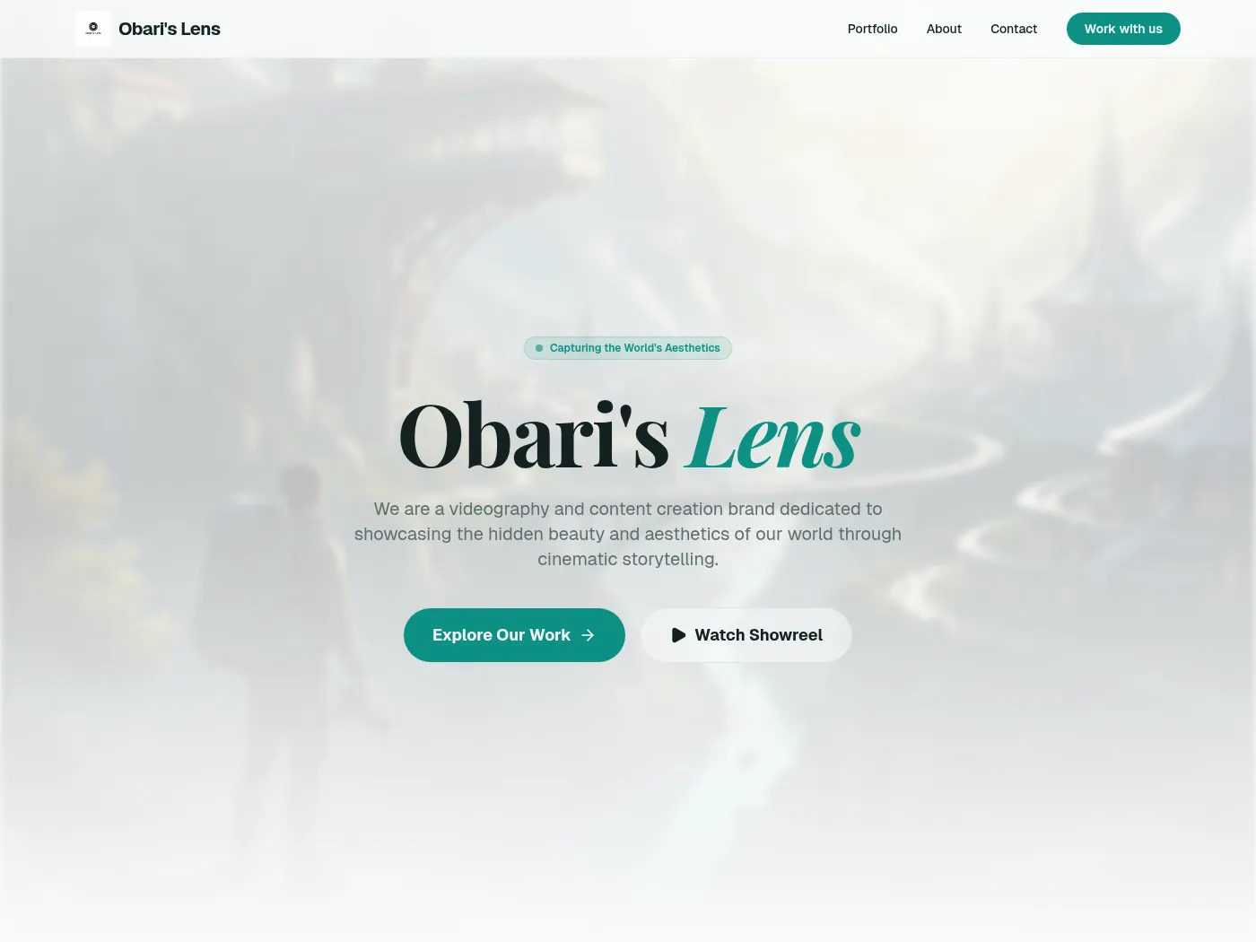Obari's Lens Logo
