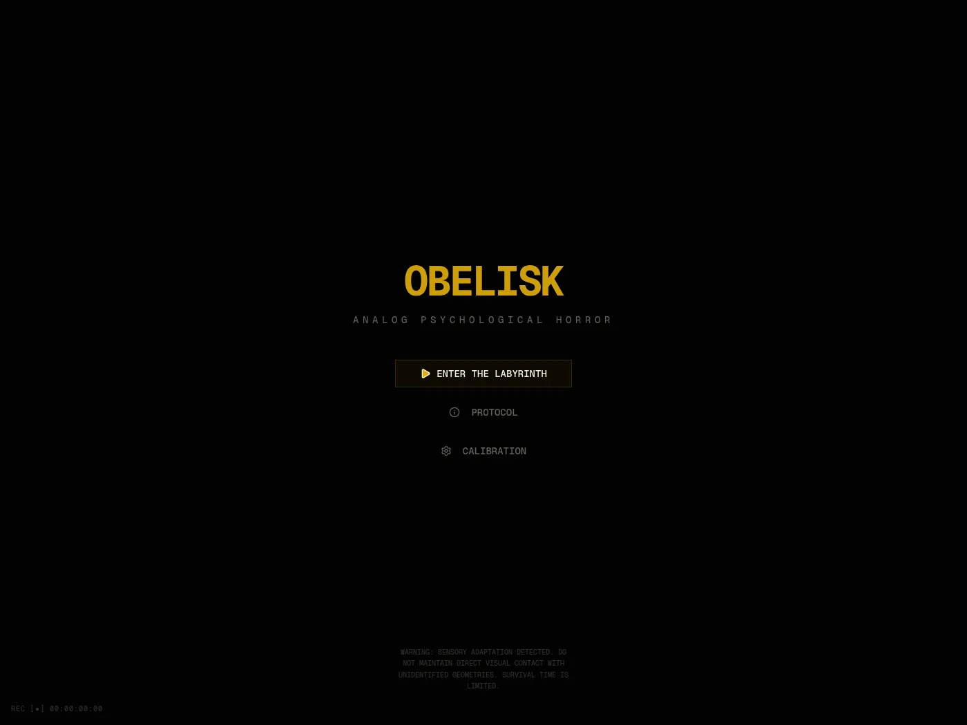 Backrooms Obelisk Horror