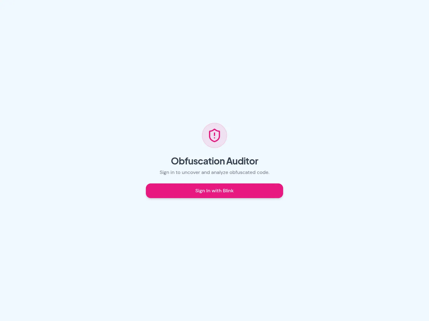Obfuscation Auditor
