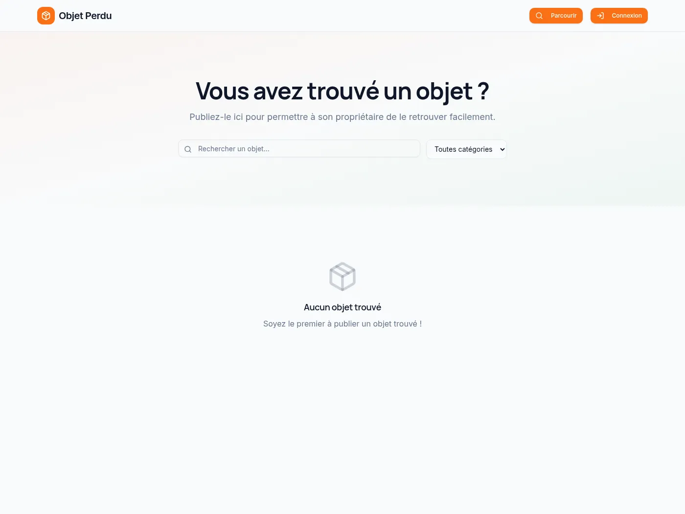Objet Perdu Finder