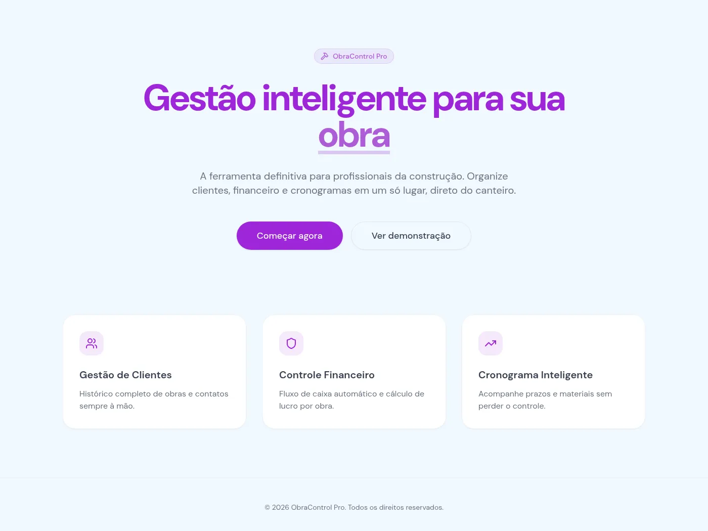 ObraControl Pro