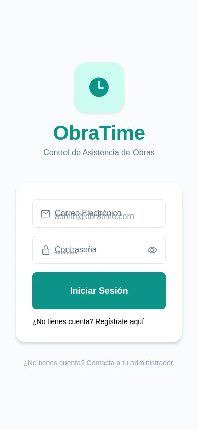 ObraTime Assistant
