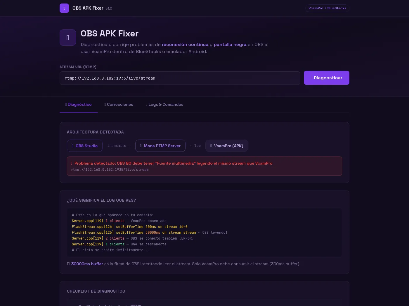 OBS APK Fixer