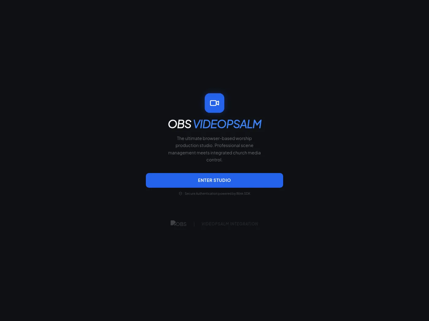 OBS VideoPsalm Studio