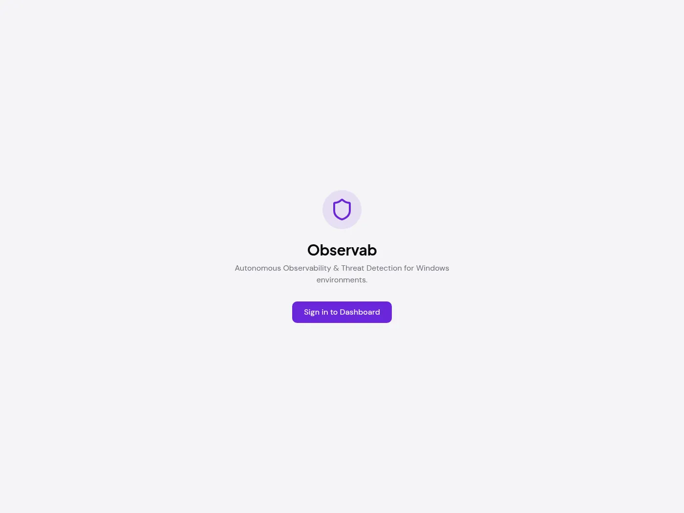 Observab Threat Dashboard