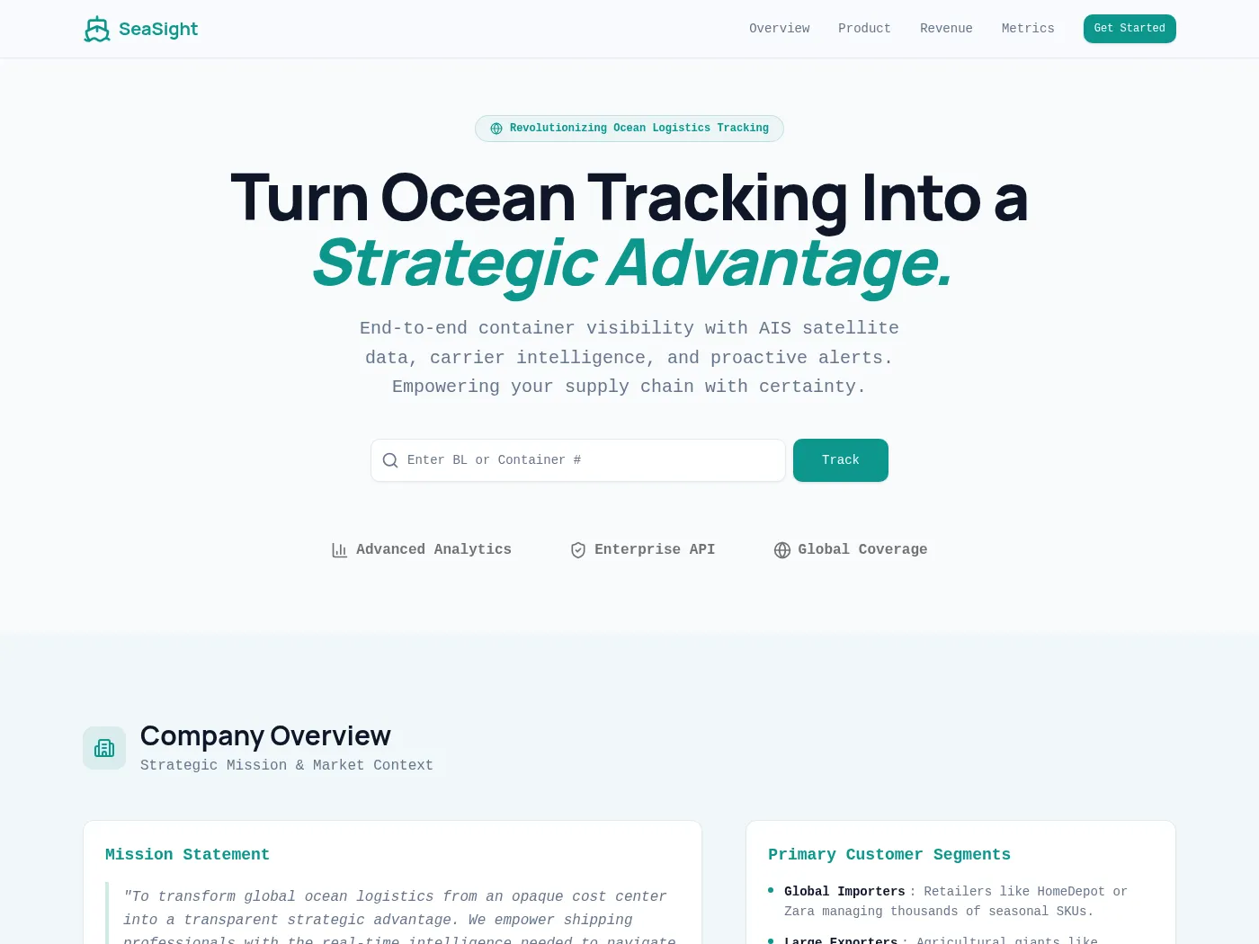SeaSight Tracker