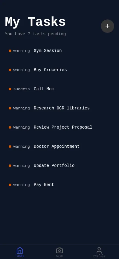 TaskVision Mobile
