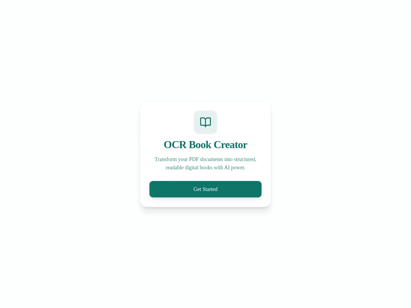 OCR Book Creator
