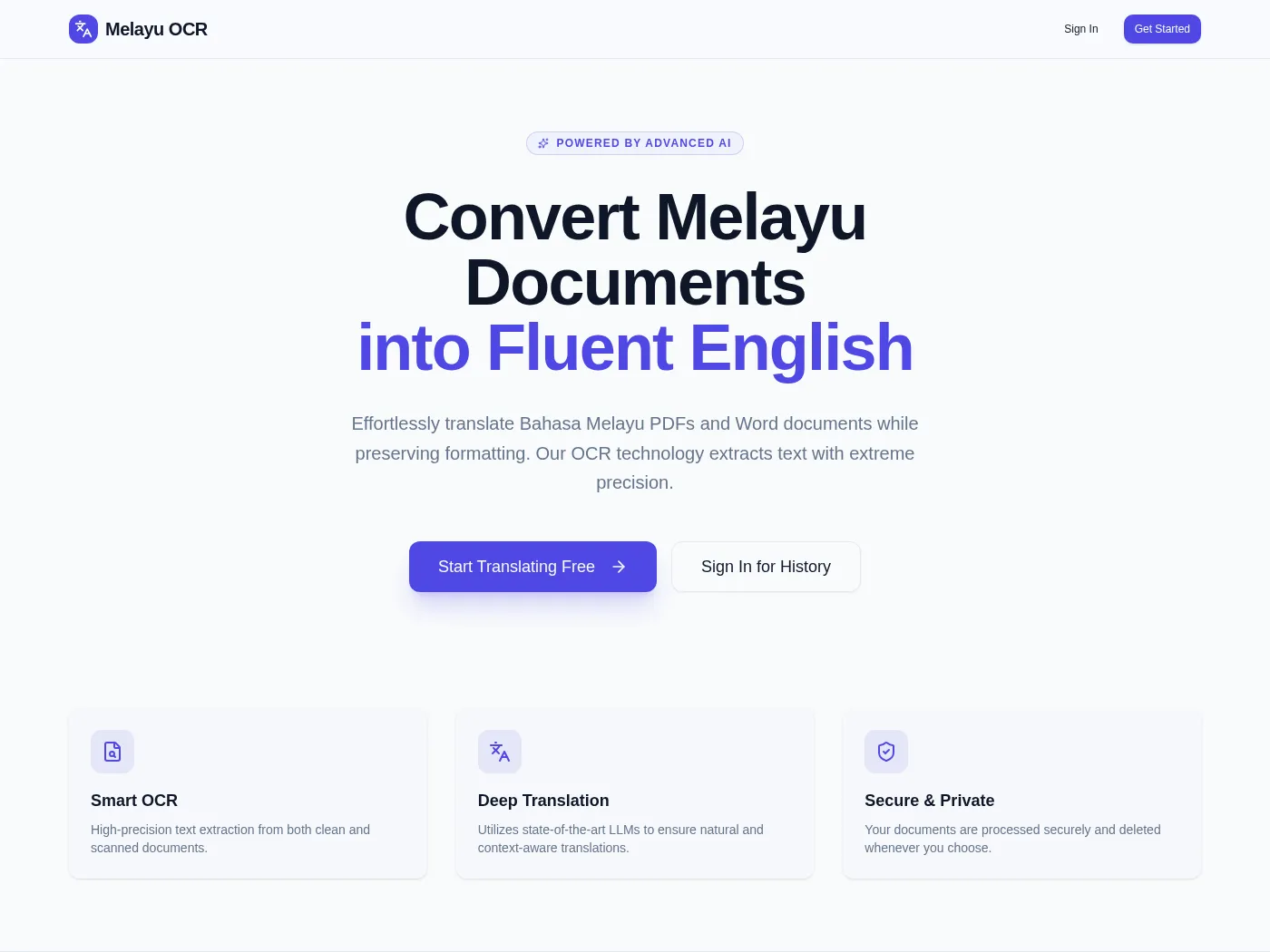 Melayu OCR Translator
