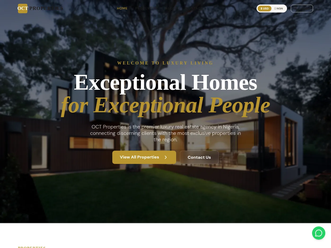 OCT Properties Real Estate