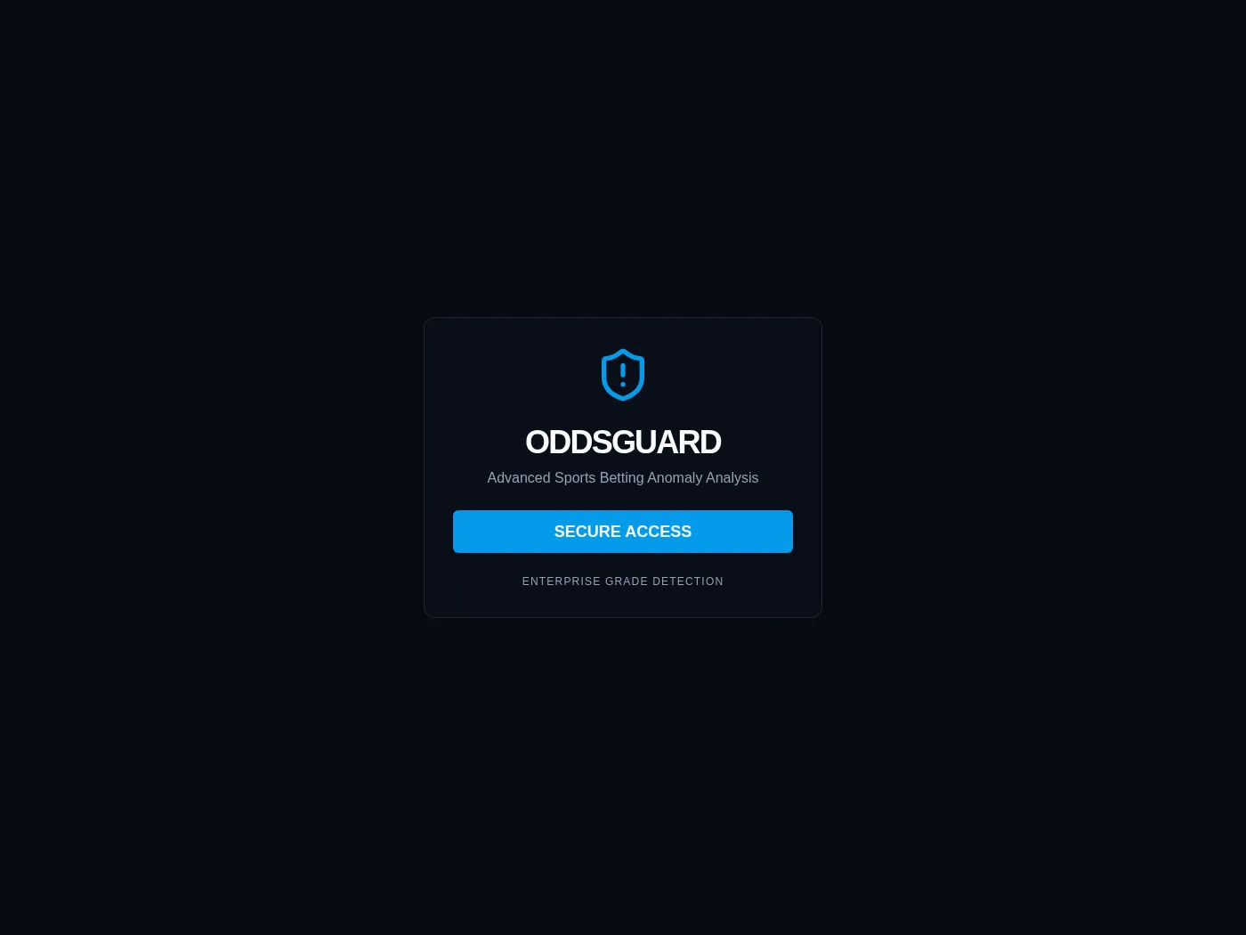 OddsGuard Analyzer