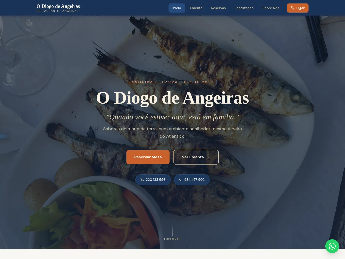 O Diogo de Angeiras Site