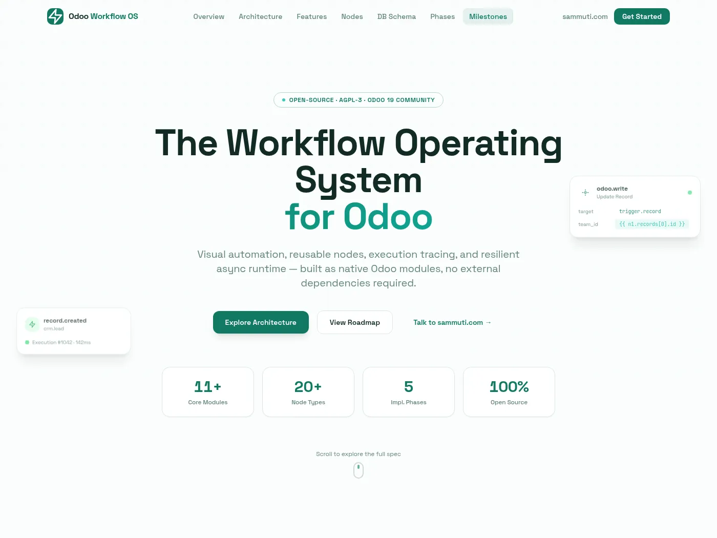 Odoo Workflow OS