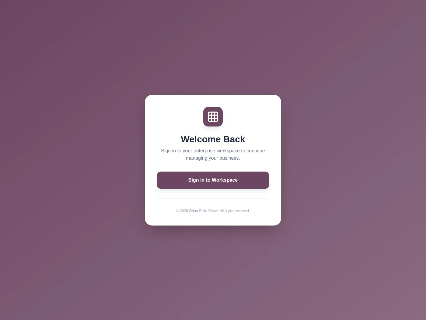 Odoo Suite Clone