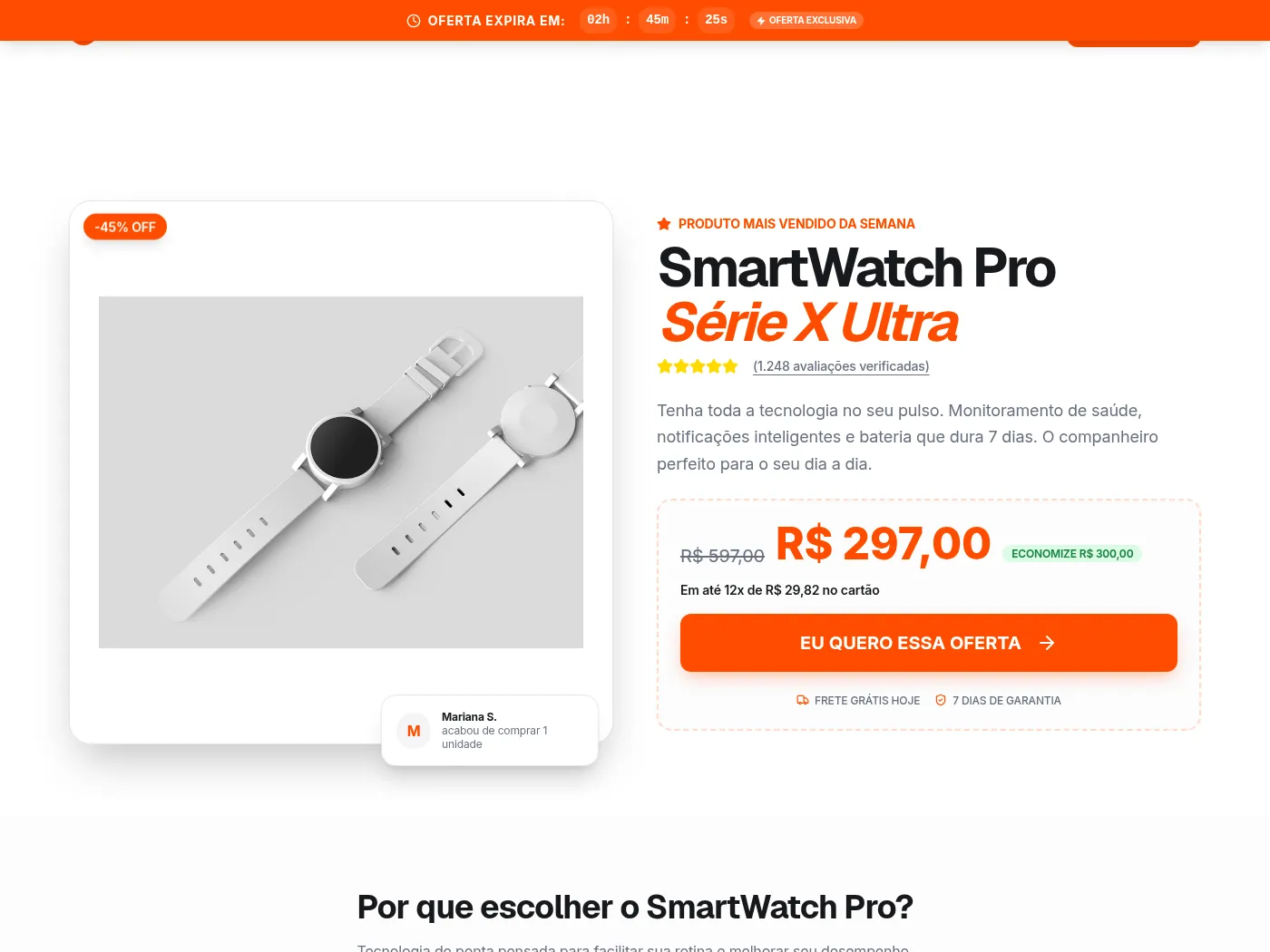 Oferta do Dia Page