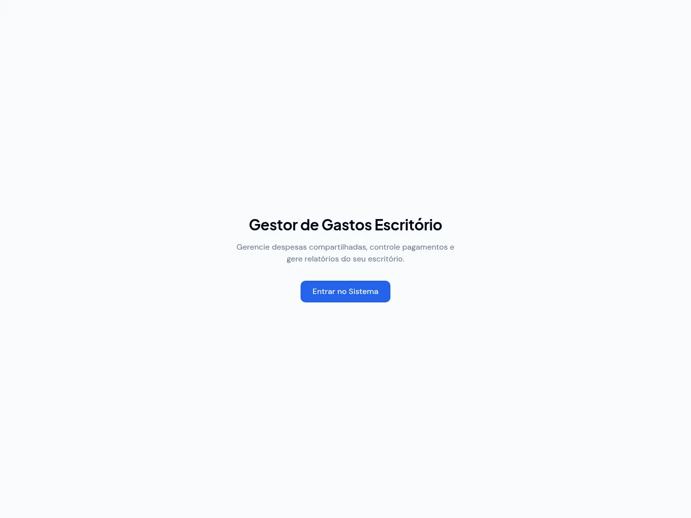 Office Expense Tracker