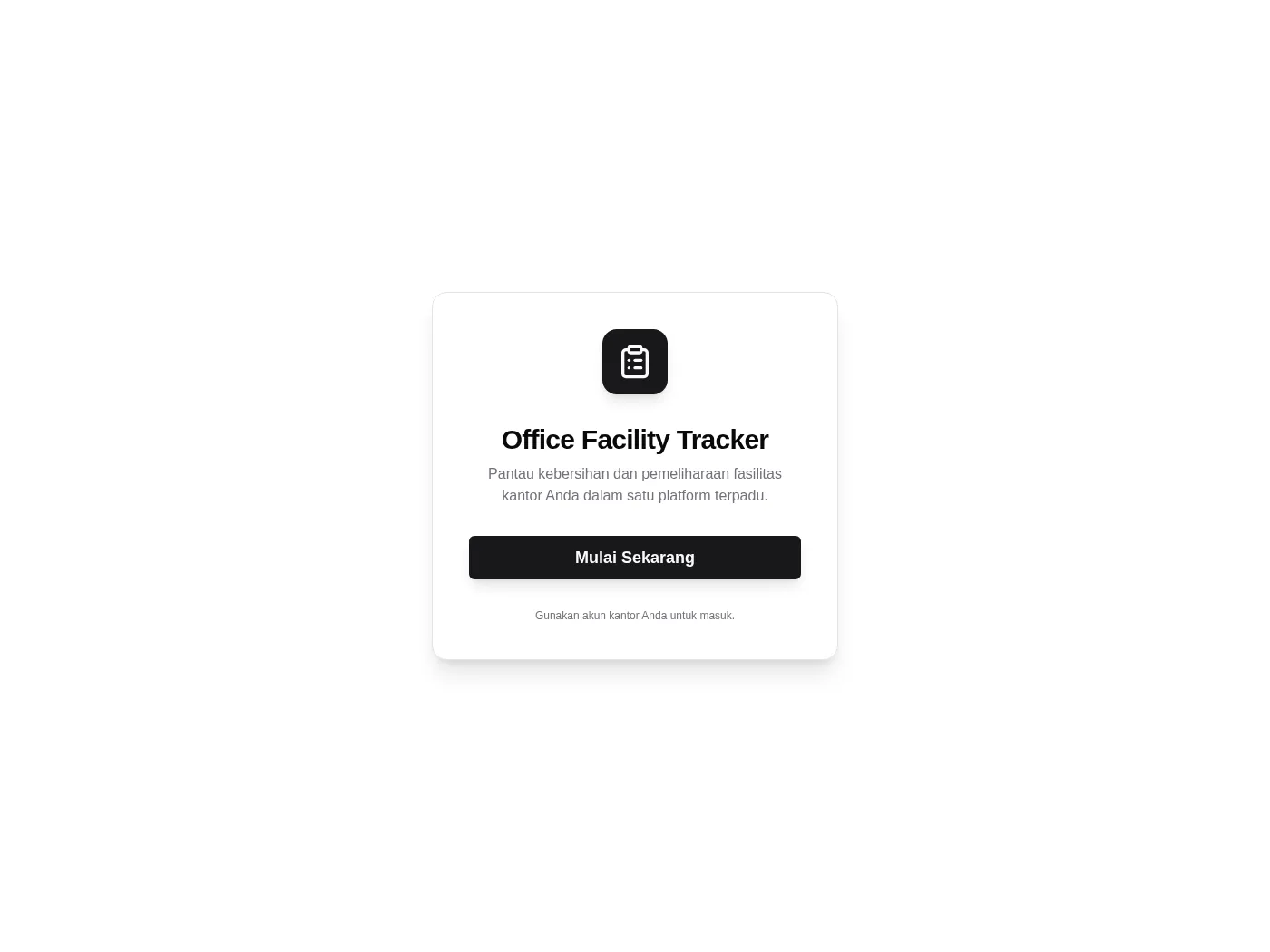 Office Facility Tracker