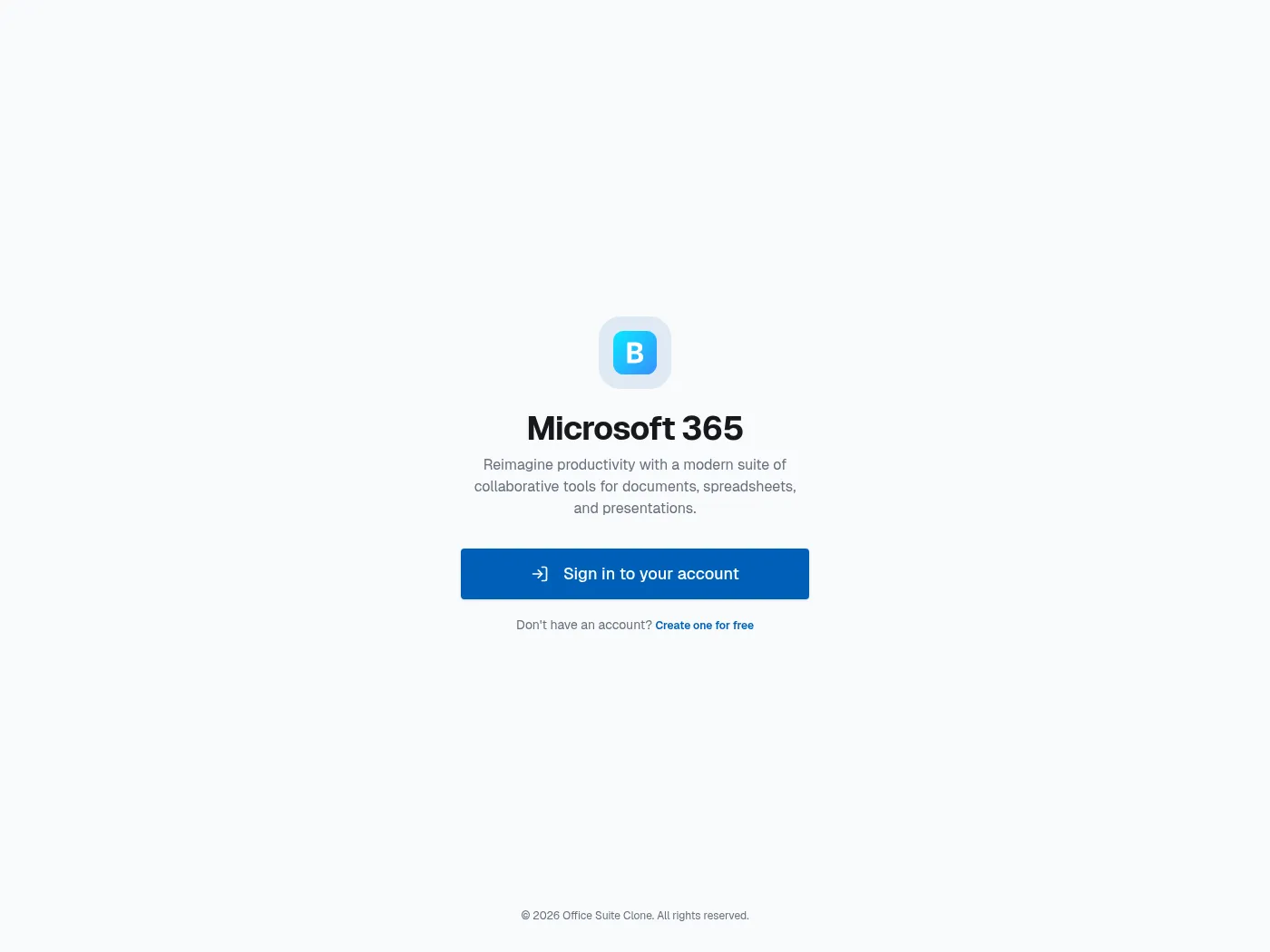 Office Suite Clone