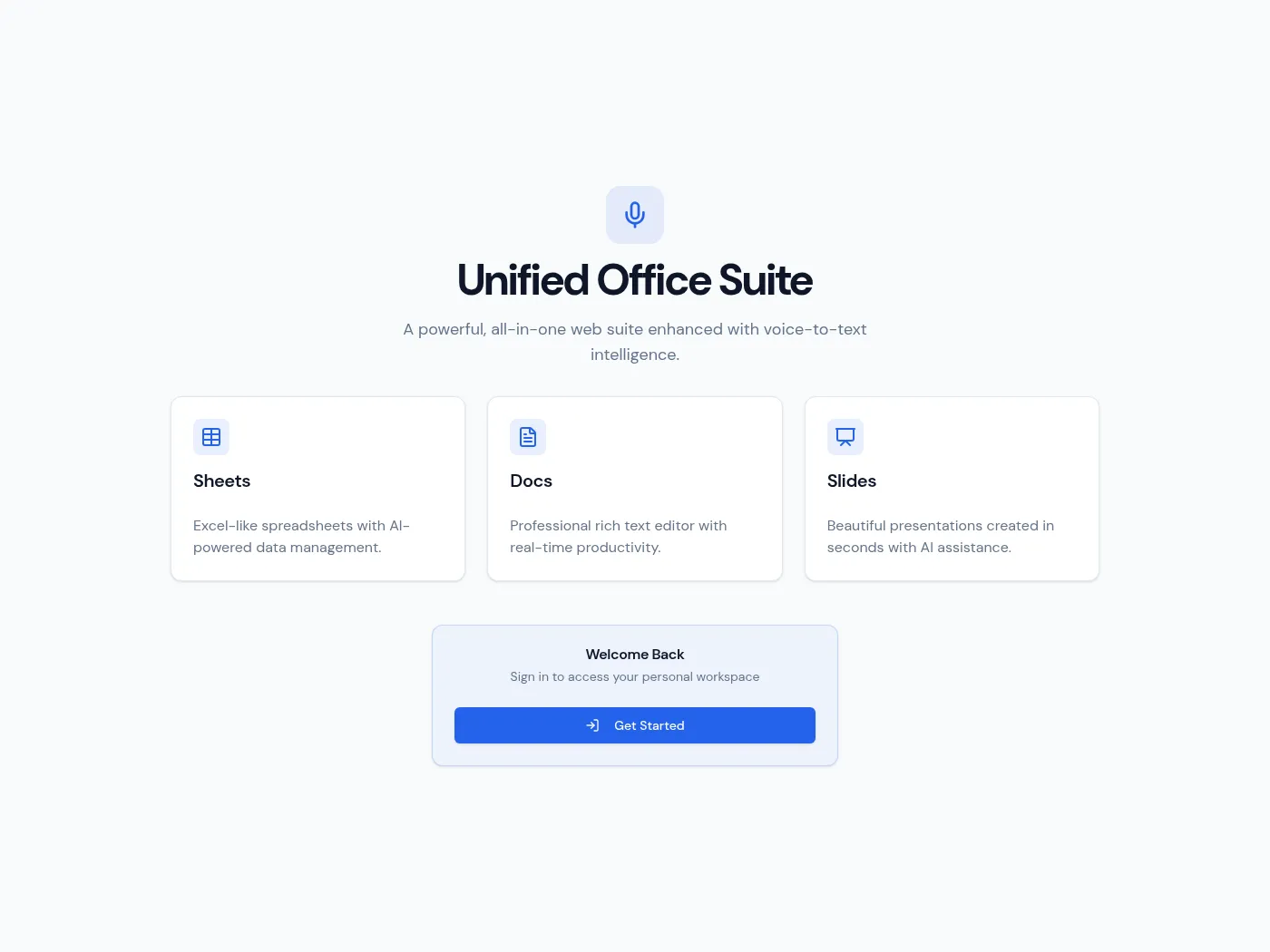 Unified Office Suite