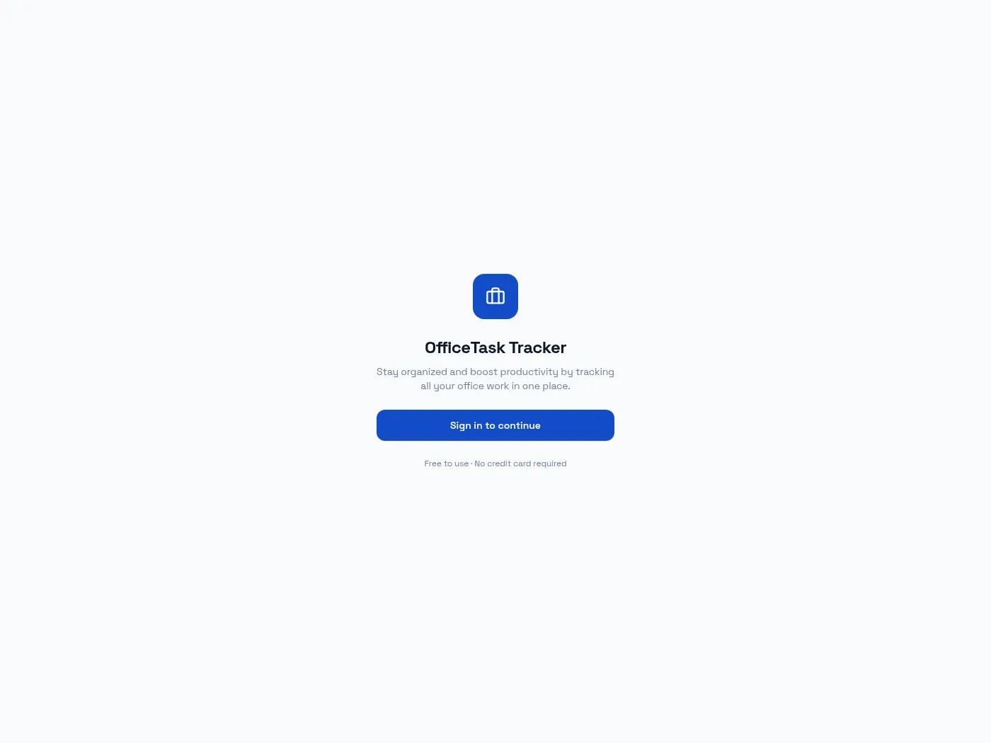 OfficeTask Tracker
