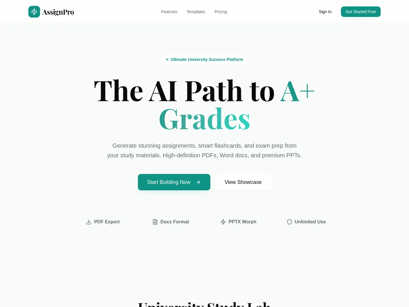 Assignment Pro Generator