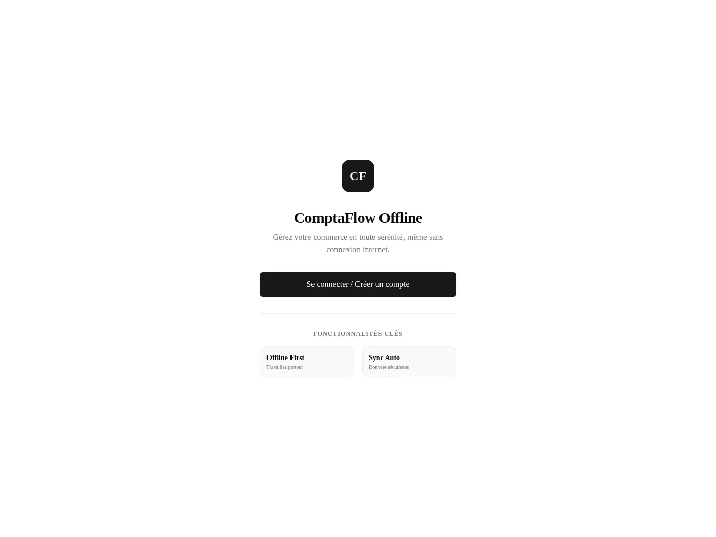 ComptaFlow Offline