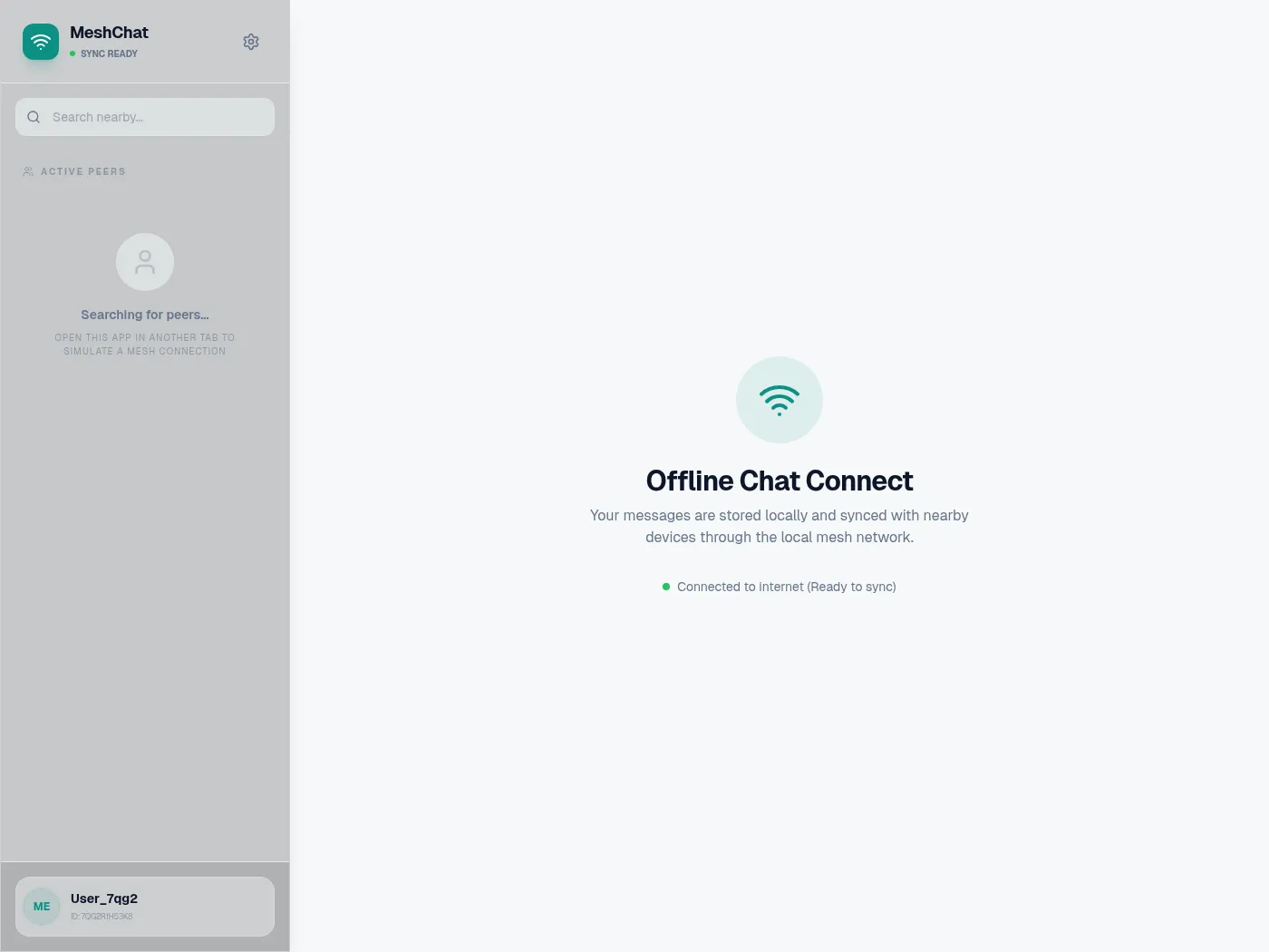 Offline Chat Connect