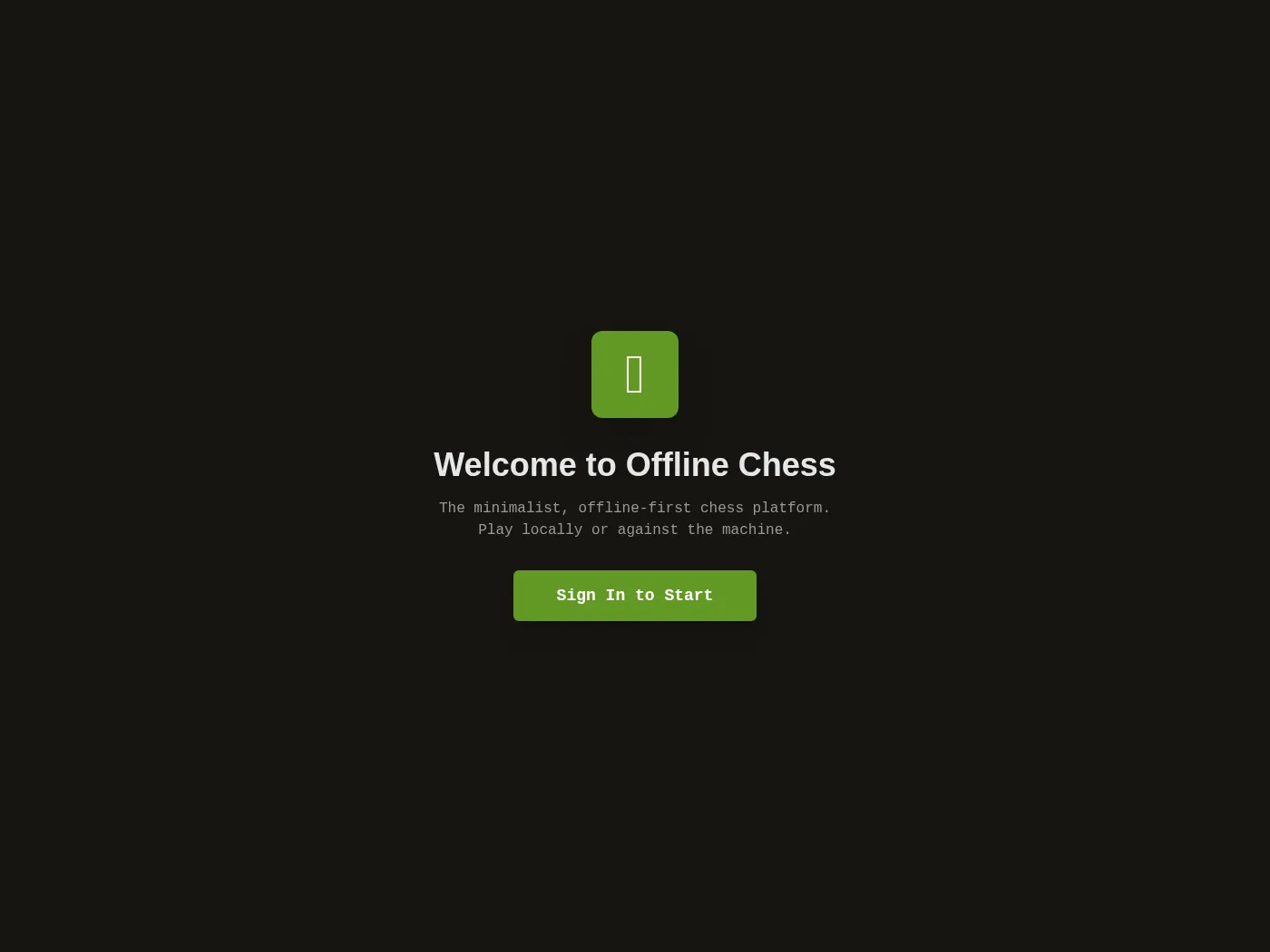 Offline Chess Arena