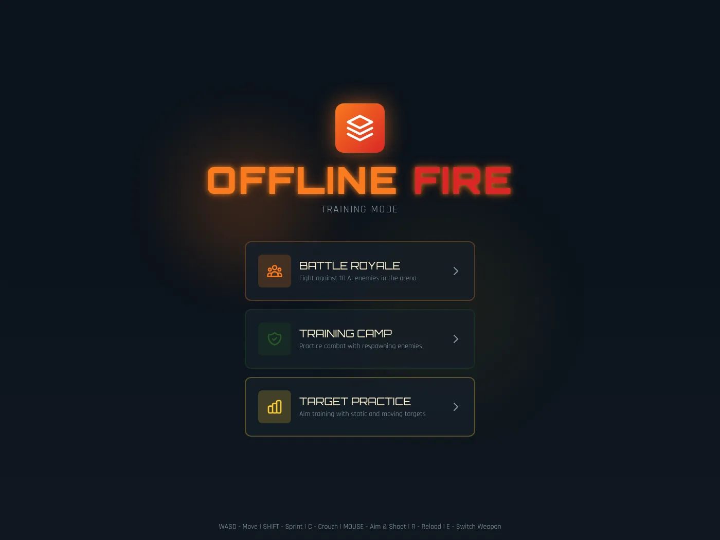 Offline Fire Training