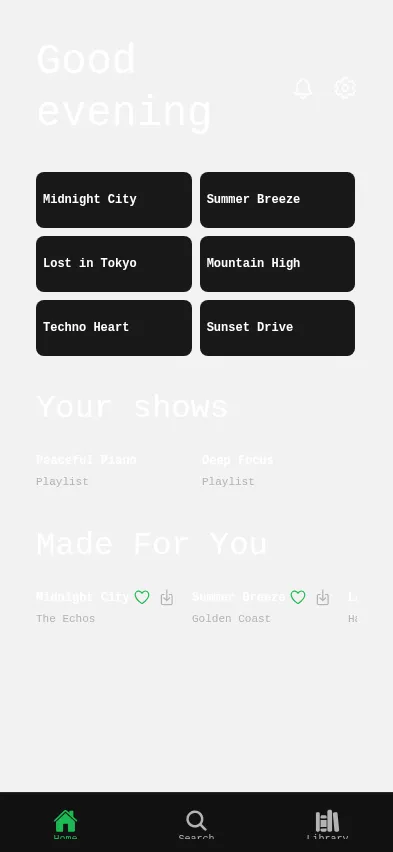 Offline Music Streamer